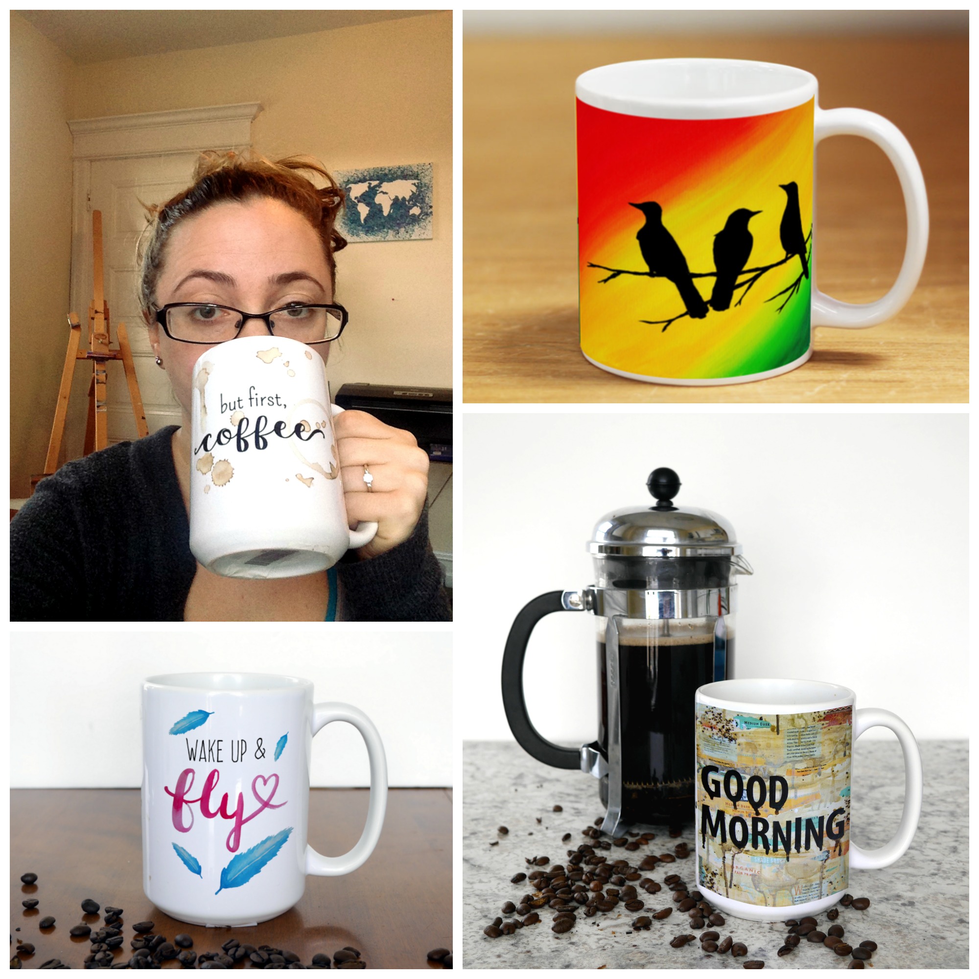 Introducing… Coffee Mugs with Original Art! – Paintspiration