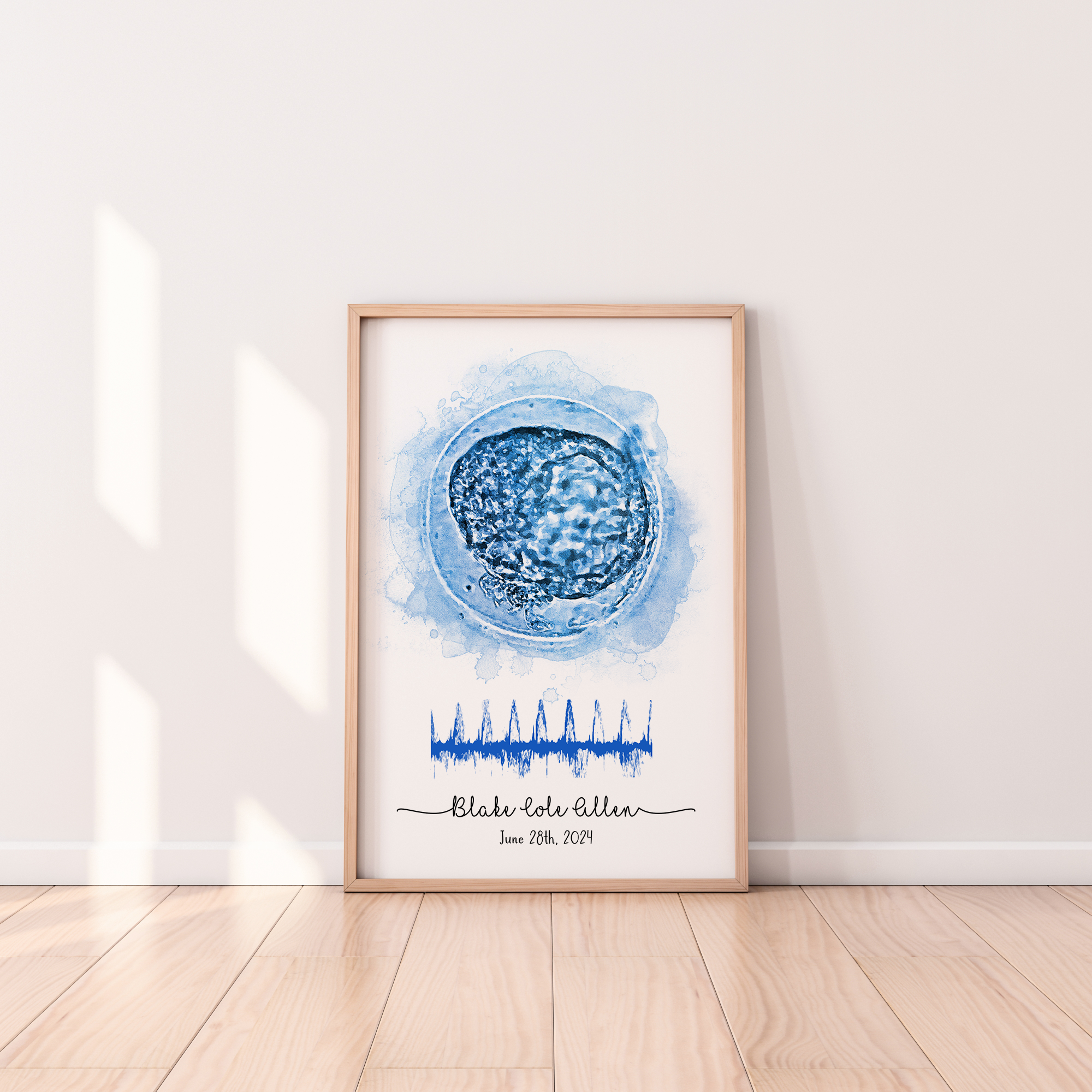 Custom IVF Embryo Digital Painting – Bestseller Watercolor Background ...