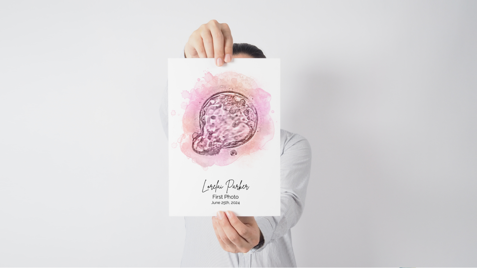 Custom IVF Embryo Digital Painting – Bestseller Watercolor Background ...
